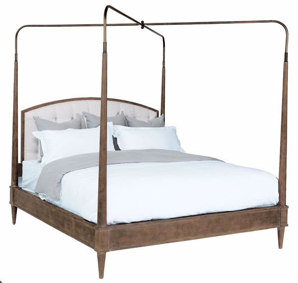 CAI Chicago Showroom. ANDERKIT TUFTED HEADBOARD KING BED V1741KHF