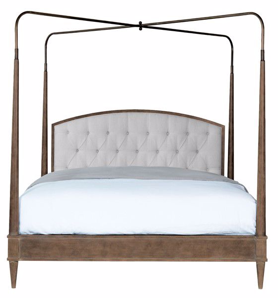 CAI Chicago Showroom. ANDERKIT TUFTED HEADBOARD KING BED V1741KHF
