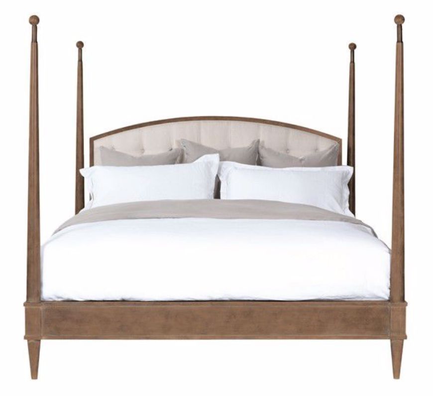 CAI Chicago Showroom. ANDERKIT TUFTED HEADBOARD KING BED V1741KHF