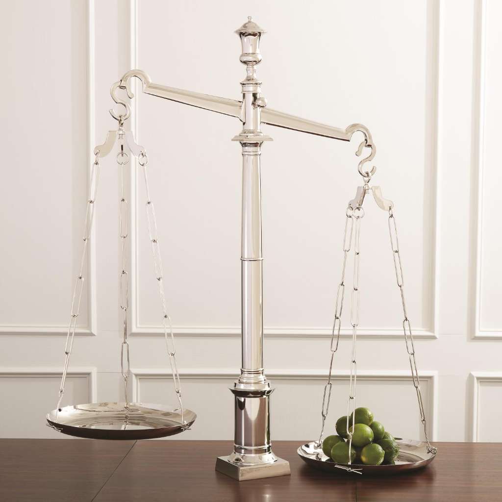The Menagerie Ltd | NICKEL LIBRARY SCALES